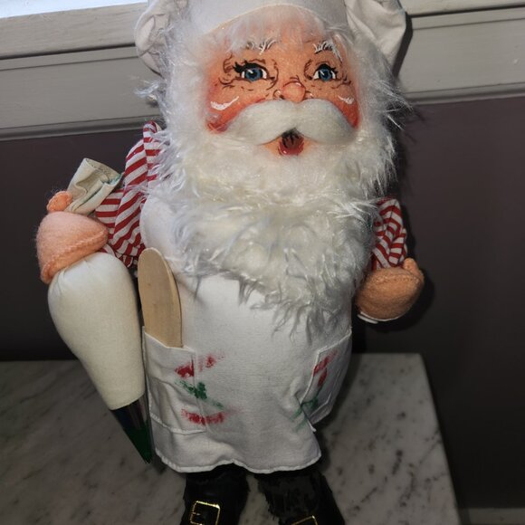 Annalee | Holiday | 3 For 5 Sale Annalee Santa Claus Chef Doll Baking ...